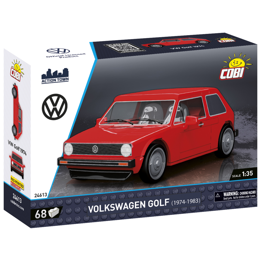 Cobi 24613 Volkswagen Golf (1974-1983) rot, 15,29
